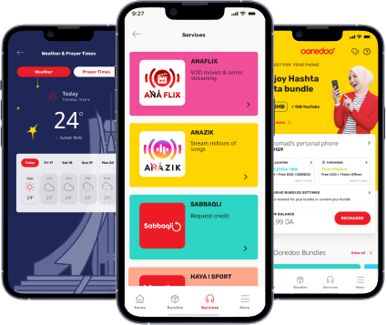 Ooredoo Algérie - Offres Mobile, Internet et Services - Ooredoo Algeria